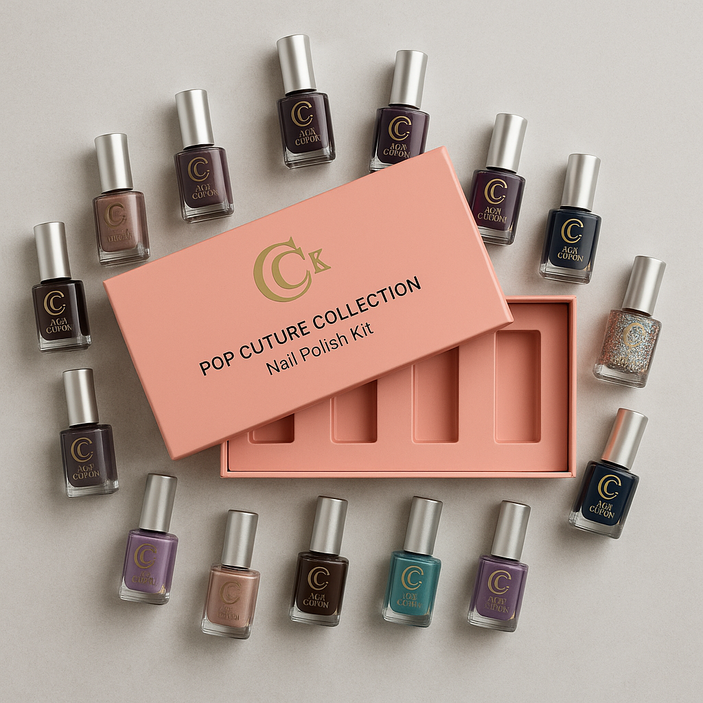 Customizable 4-Pack Nail Polish Set | CCUK British Cosmetics