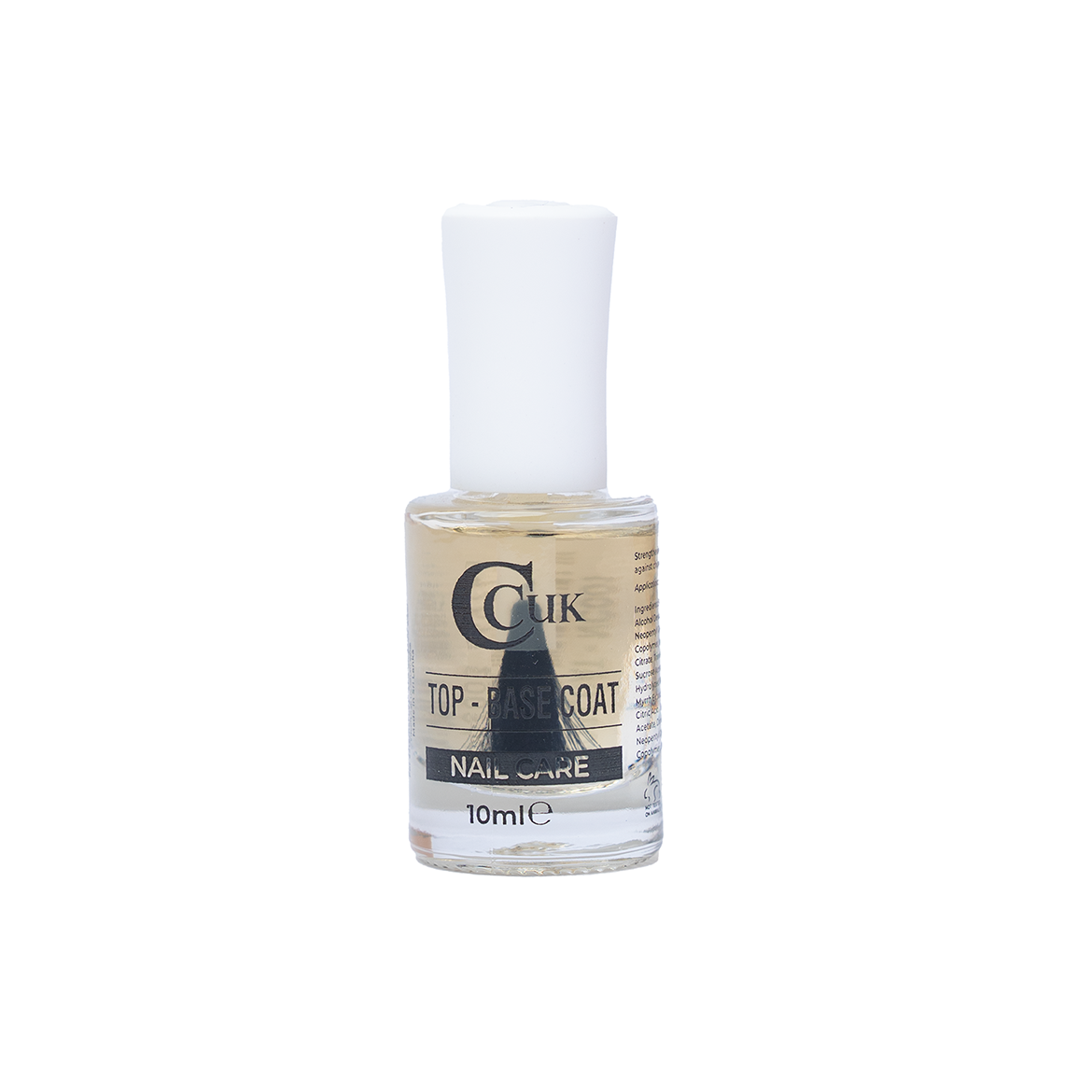 CCUK Top Coat 10ml for Strong, Glossy, Long-Lasting Nails – British ...