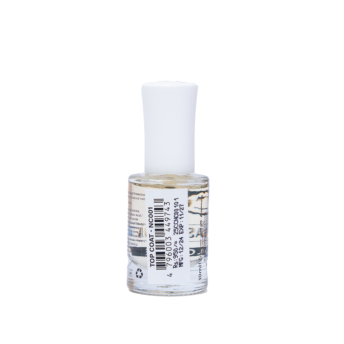 CCUK Top Coat 10ml for Strong, Glossy, Long-Lasting Nails – British ...
