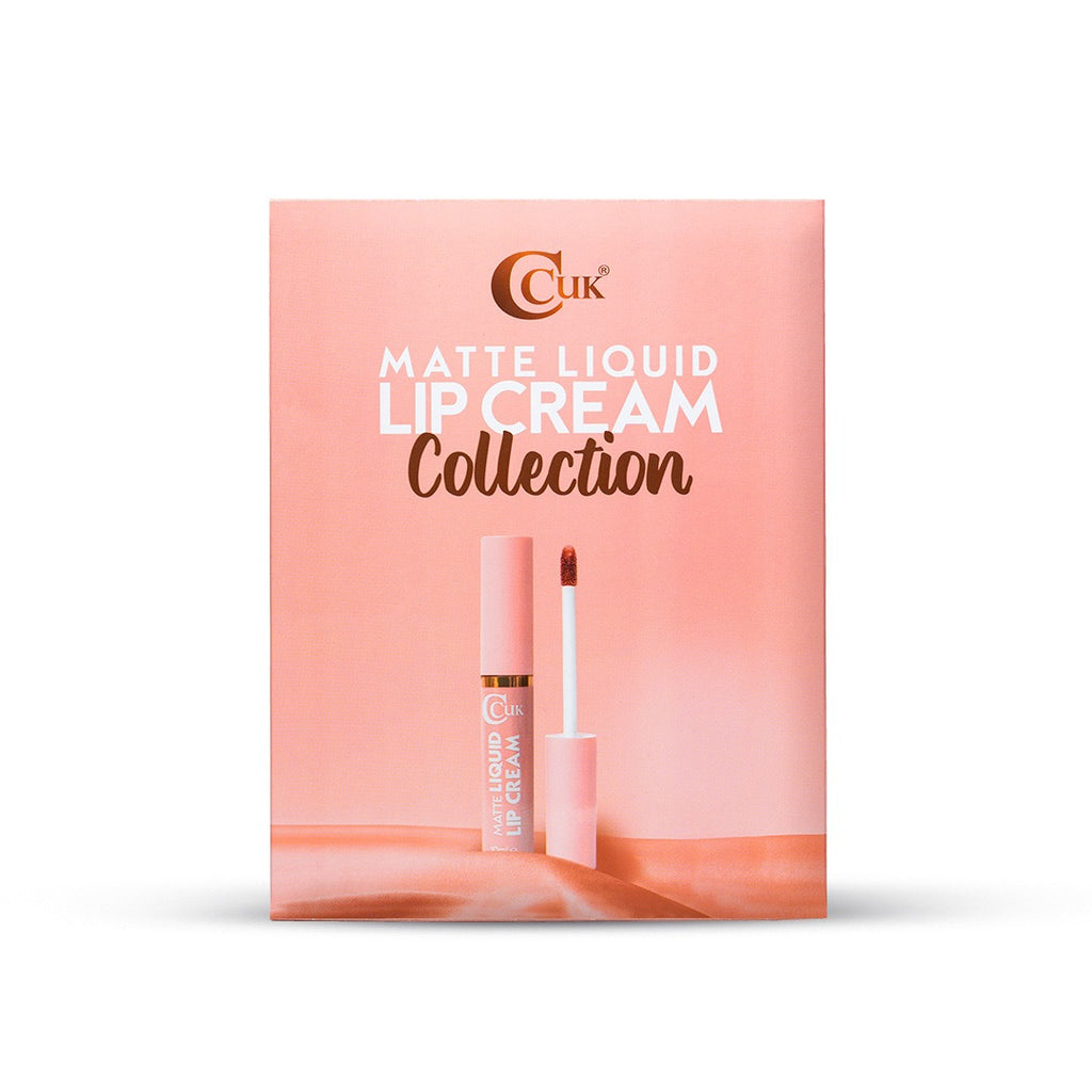 Lip Cream Gift Set – 6 Hydrating, Versatile Shades – British Cosmetics
